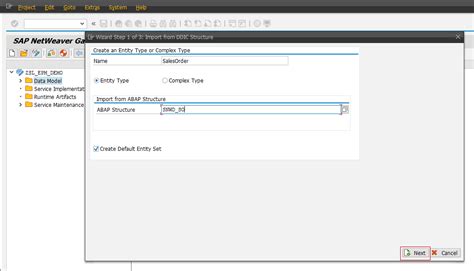 Model Your First ODATA Service