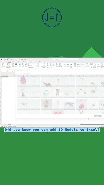 Day 75 Add 3d Models Exceltips Learnexcel Excel Exceltricks