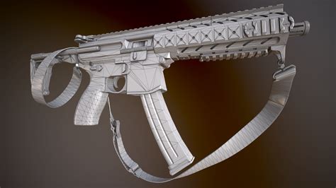 WIP SIG MPX Polycount