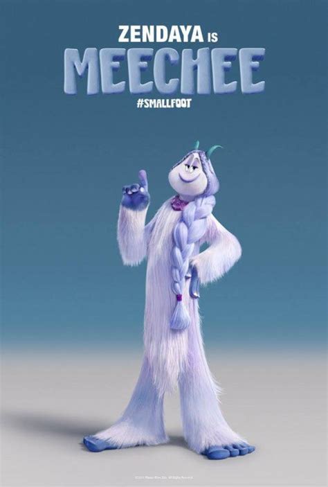 Smallfoot Character Poster Meechee By Moses1219 On Deviantart