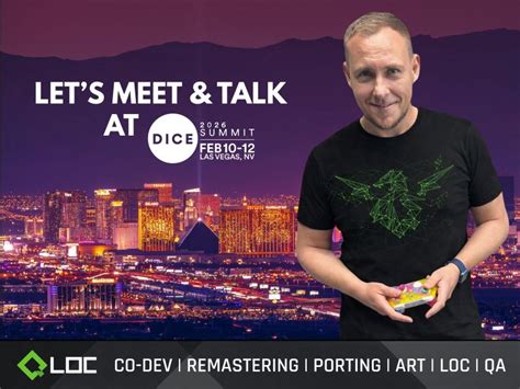Dicesummit Dice2026 Gameindustry Gamedev Lasvegas Paweł Książek