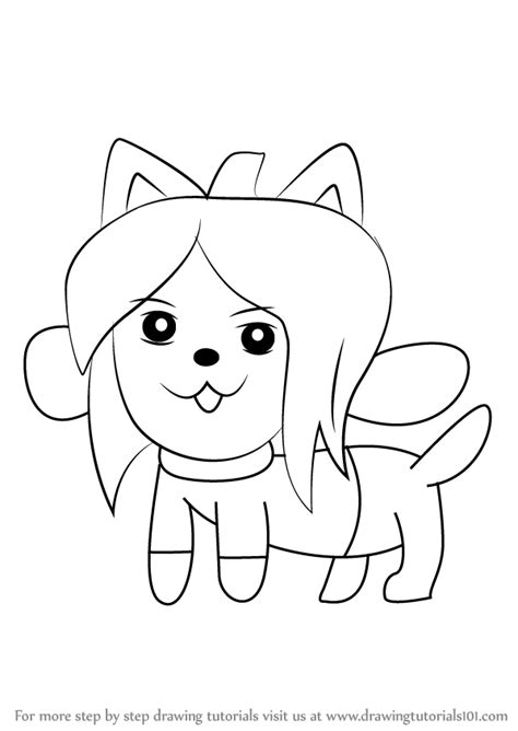 How To Draw Temmie From Undertale Undertale Step By Step DrawingTutorials Com