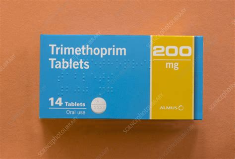Trimethoprim Tablets Stock Image C055 4884 Science Photo Library