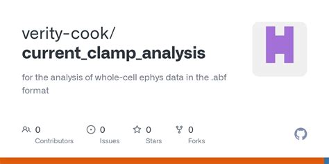 Github Verity Cookcurrentclampanalysis For The Analysis Of Whole Cell Ephys Data In The