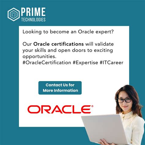 Prime Technologies On Linkedin Oraclecertification Oracleexpertise
