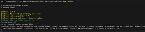 Facing Error On Connecting DB Vector Search MongoDB Developer Community Forums