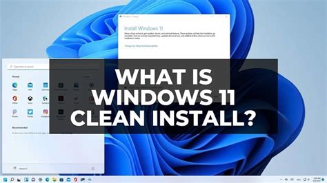What Is Windows 11 Clean Install 2023
