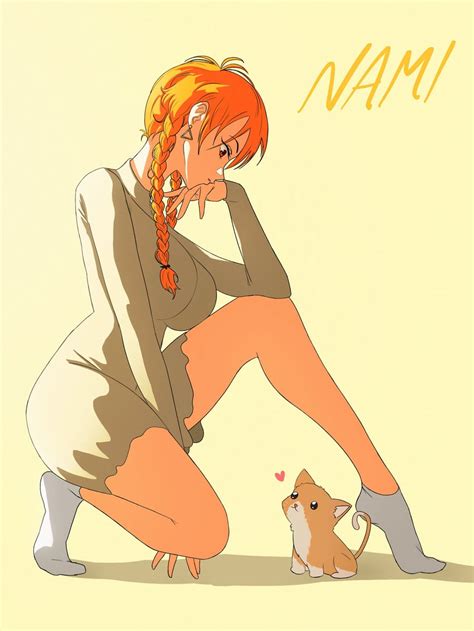 Nami One Piece Drawn By Opalis Danbooru