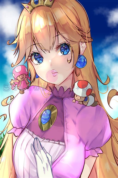 Princess Toadstool By Strawberryrosei On Deviantart