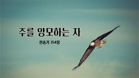 [찬송가 354장] 주를 앙모하는 자 피아노 묵상음악 인기찬송가 Youtube