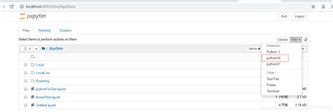 Jupyter Notebook添加python虚拟环境的kerneljupyter Notebook增加新的虚拟环境python作为