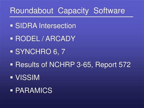 Ppt Roundabout Capacity Analysis Powerpoint Presentation Free