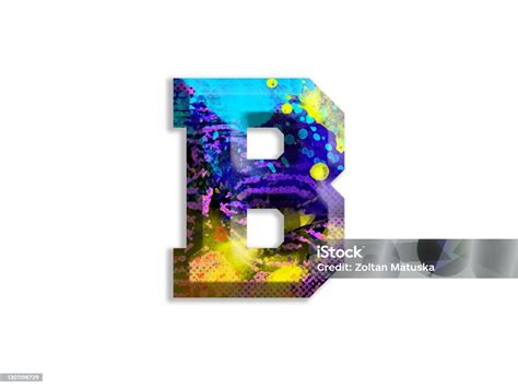 3d 일러스트레이션 스트리트 아트 그래피티 스타일 레터 B 에어브러시 잉크 스플래시 대담한 글꼴 0명에 대한 스톡 사진 및 기타
