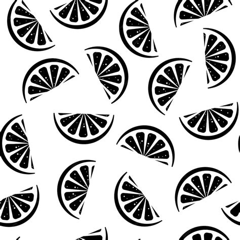 Premium Vector The Pattern Is Seamless Orange The Silhouette Is