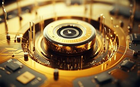 Premium Photo Closeup Of A Quantum Computers Quantum Bits