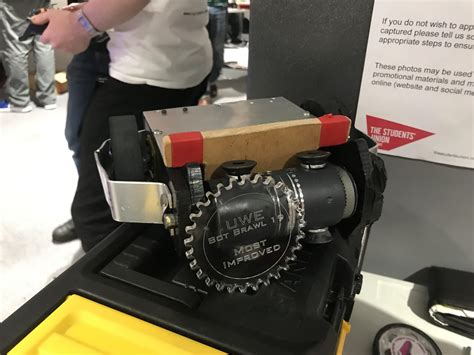 2 Berg 2 Furious Won Most Improved At Uwe R Battlebots