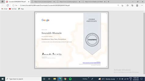 sourabh bhosale on linkedin coursera