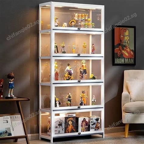 Acrylic Figurine Display Cabinet Cosmetic Product Display Cabinet Non