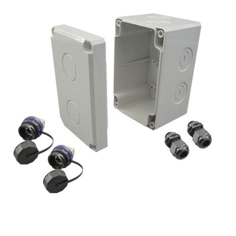 Surface Mounted Box Uis20000 Emcom Technology Inc Rectangular Abs Industrial