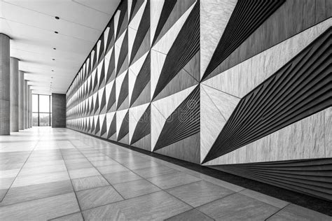 3d Black And White Rectangular Abstraction Stock Illustration Illustration Of Modern Elegant