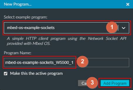 GitHub WIZnet MbedEthernet Mbed Os Example Sockets Nucleo F RB W Using Mbed Studio