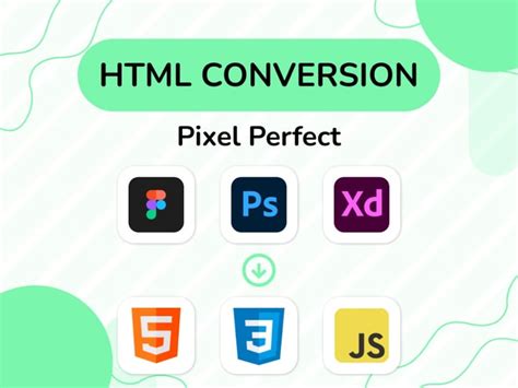 Conversion Your Design Figma Psd Xd To Html Css And Javascript Upwork