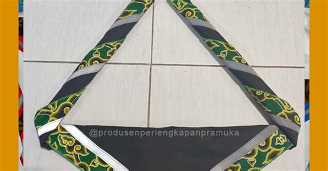 Detail Desain Scarf Pramuka Koleksi Nomer 49