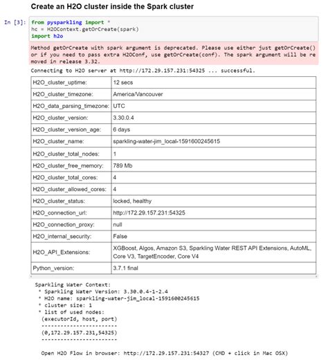 h2o automl big data processing with apache spark fritz ai