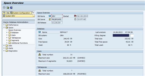 SAP Basis For Beginner How To Perform Database Analysis In SAP System TCODE DB