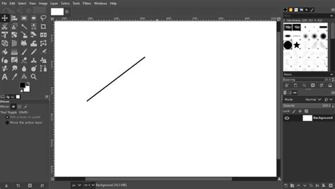 Ways To Draw A Straight Line With GIMP Logos By Nick