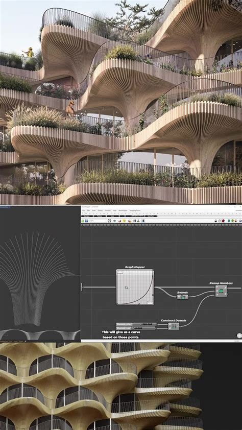 Parametric Architectural Rhino 3d Modeling Grasshopper Modeling By Civil Engineering