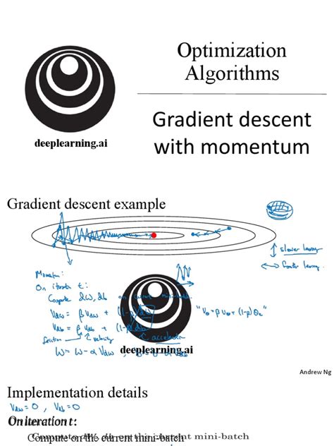 optimization algorithms gradient descent with momentum pdf