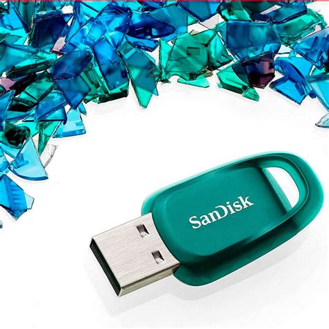USB Flash SanDisk Ultra Eco 128 Гб Зеленый купить по цене 803 грн в Киеве и Украине