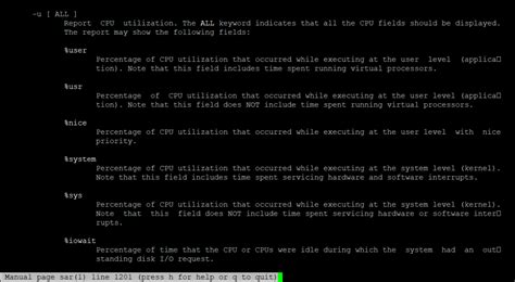 The Sar Command In Linux A Quick Overview Linuxfordevices