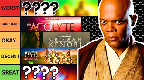 Ranking Every Star Wars Show From Worst To Best Youtube