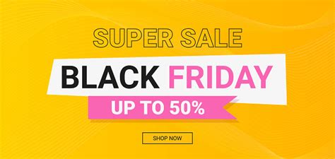 텍스트 블랙 프라이데이 슈퍼 판매 추상적 인 파도와 노란색 배경에 최대 50 가격에 대한 스톡 벡터 아트 및 기타 이미지 가격 개념 개념과 주제 Istock