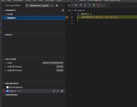 在vscode中实现rust编程调试指南vscode Rust Csdn博客