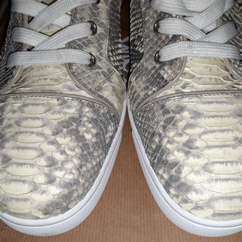 Christian Louboutin Shoes Christian Louboutin Python Glow In Dark Sz Poshmark
