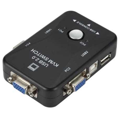 Usb Kvm Switch Port Vga Svga Switch Box Usb Grandado