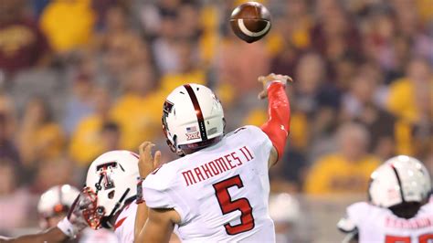 Updated Look At Patrick Mahomes Draft Stock Viva The Matadors