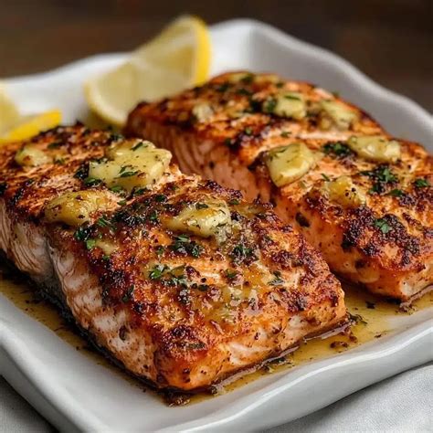 10 Minute Irresistible Garlic Butter Baked Salmon Easy Healthy And