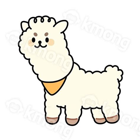 유튜브 채널 알파카 캐릭터 캐릭터 개발 캐릭터 포트폴리오 크몽