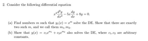 Solved 1 Verify That The Special Function Called The