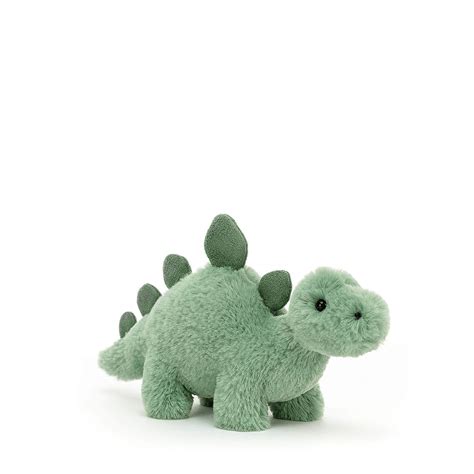 Jellycat Mini Fossilly Stegosaurus Soft Teddy Toy Small Kins