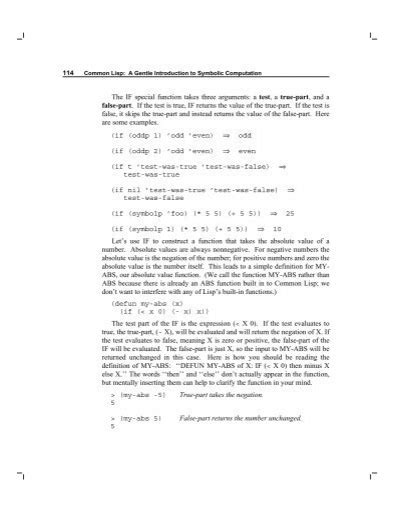 114 Common Lisp A