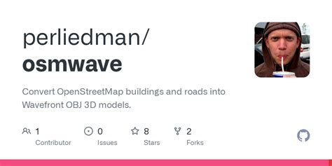 GitHub Perliedman Osmwave Convert OpenStreetMap Buildings And Roads Into Wavefront OBJ D Models