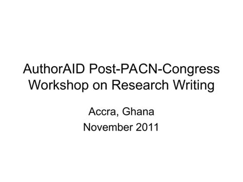 Citing And References And Bibliography Ppt