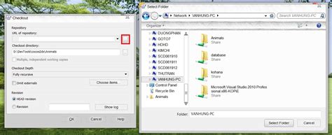 Windows Setting And Finding A Svn Repository On A System In Lan Stack
