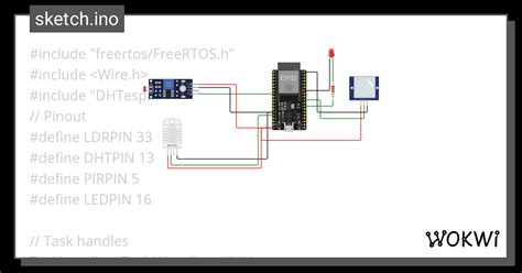 Realtime Wokwi ESP32 STM32 Arduino Simulator