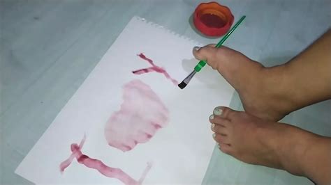 Horny Feet Fetish Mom Nikita Shaves Her Legs And Paints With Her Toes